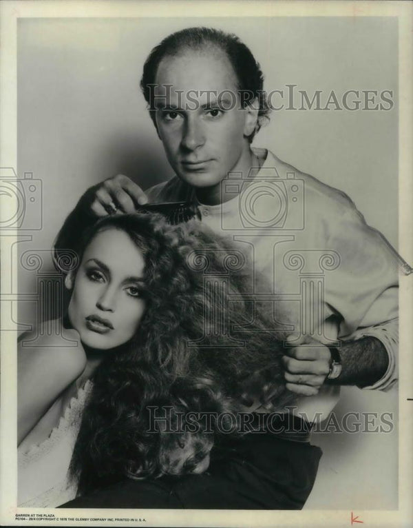 1978 Press Photo Garren at the Plaza hair stylist Glemby International ...