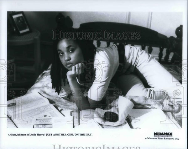 1993 Press Photo Ariyan Johnson in Just Another Girl on the I.R.T - cv ...