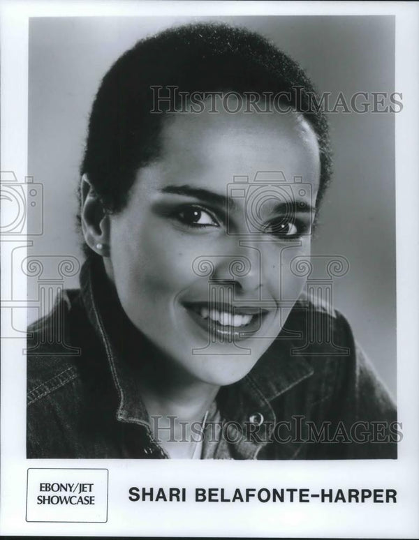 1986 Press Photo Shari Belafonte-Harper Actress Model Writer Singer ...