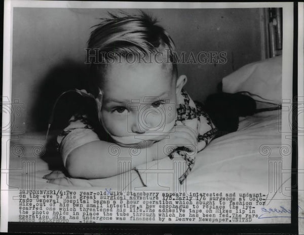 Mike Stansberry's SurgicalAdventure 1955 Vintage Press Photo Print ...