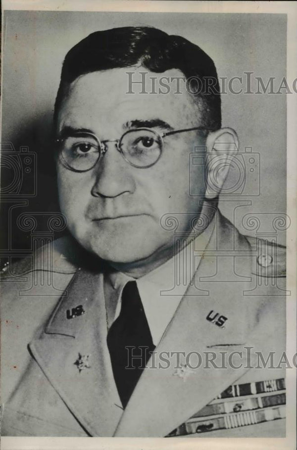 Brig.Gen. Chas F. Calson 1952 Vintage Press Photo Print - Historic Images