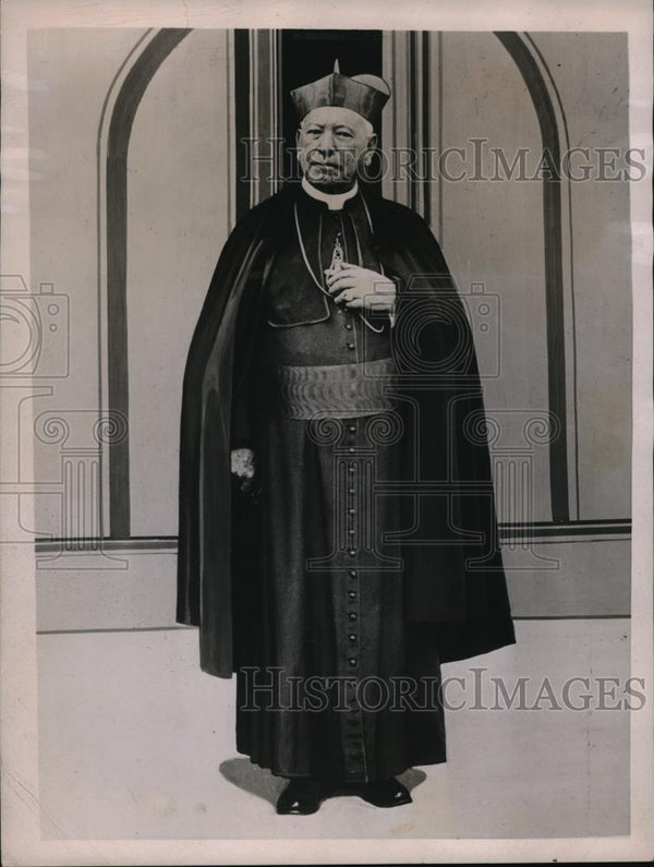 1936 Press Photo William Cardinal O'Connell, Archbishop of Boston ...