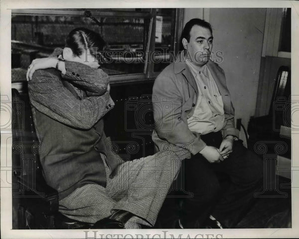 John McLoughlin & Edward Jacobs at Federal Building for Hearing 1946 ...