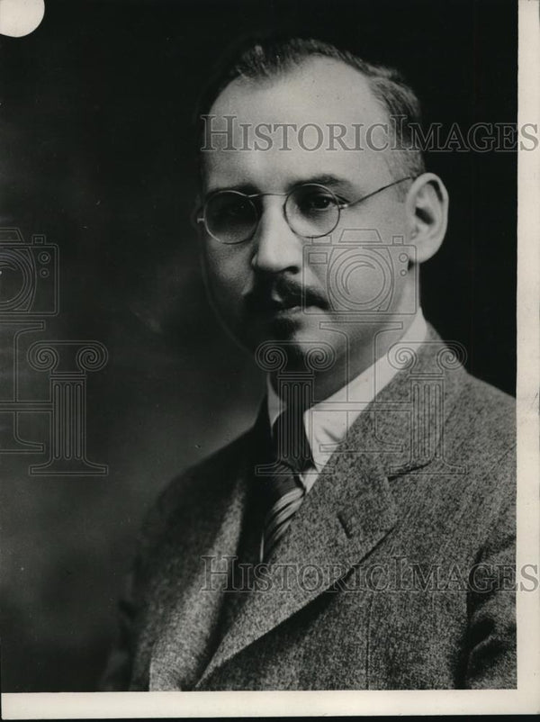 Donald A Laird director Colgate psych labs 1929 Vintage Press Photo ...