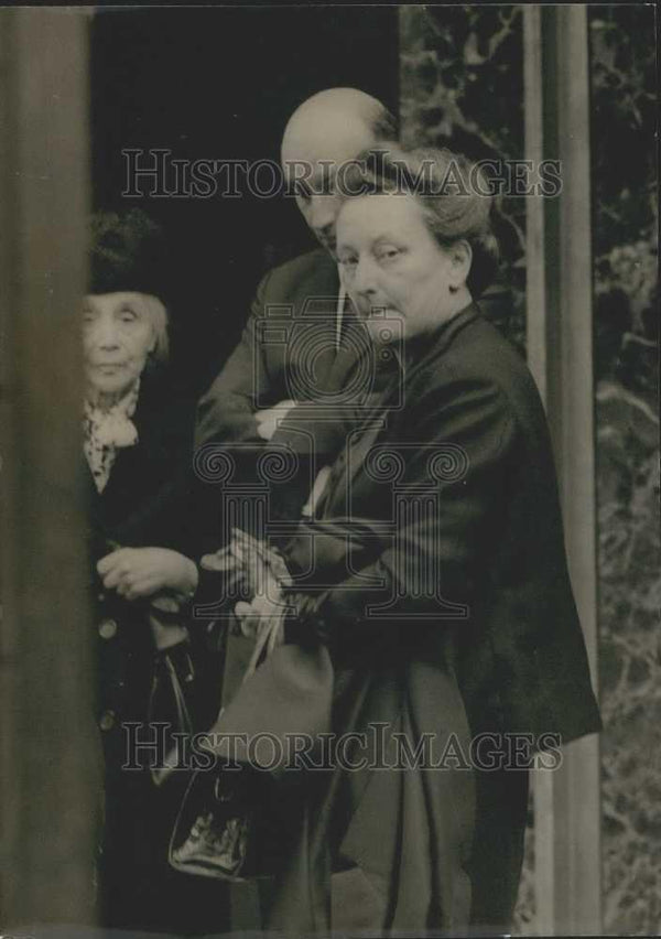 Madame Paul Reynaud French Statesman's Wife 1966 Vintage Press Photo ...