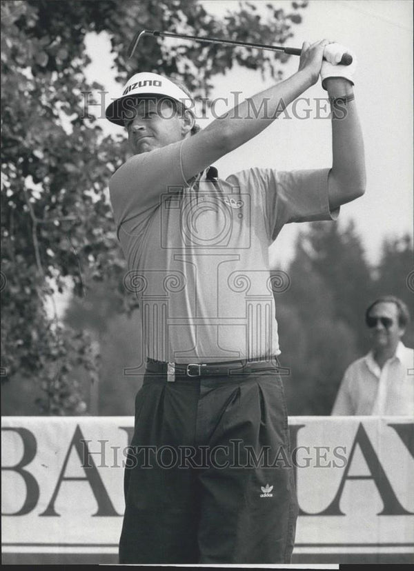 1990 Press Photo European Masters-Swiss Open Tournament ,Ron Rafferty ...