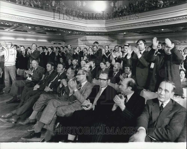 Home Secretary Merlyn Rees Shouted Down By Angry Police 1977 Vintage ...