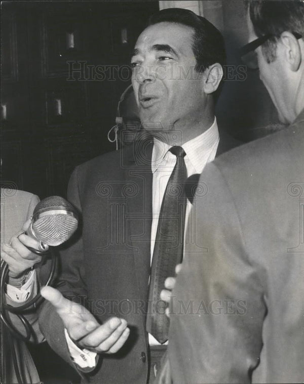Labour MP Robert Maxwell 1969 Vintage Press Photo Print - Historic Images