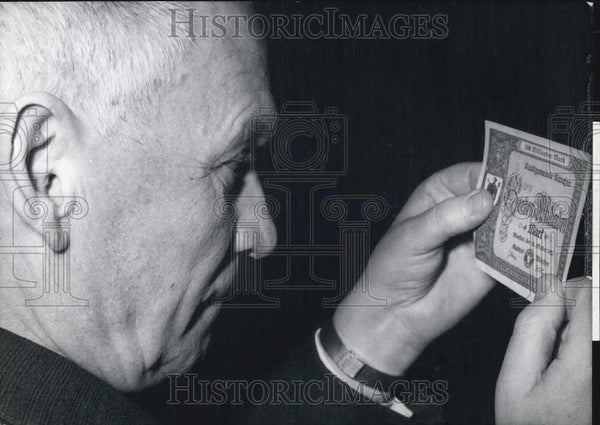 West German Minister of Finance Alex Moller Resigns Vintage Press Photo ...