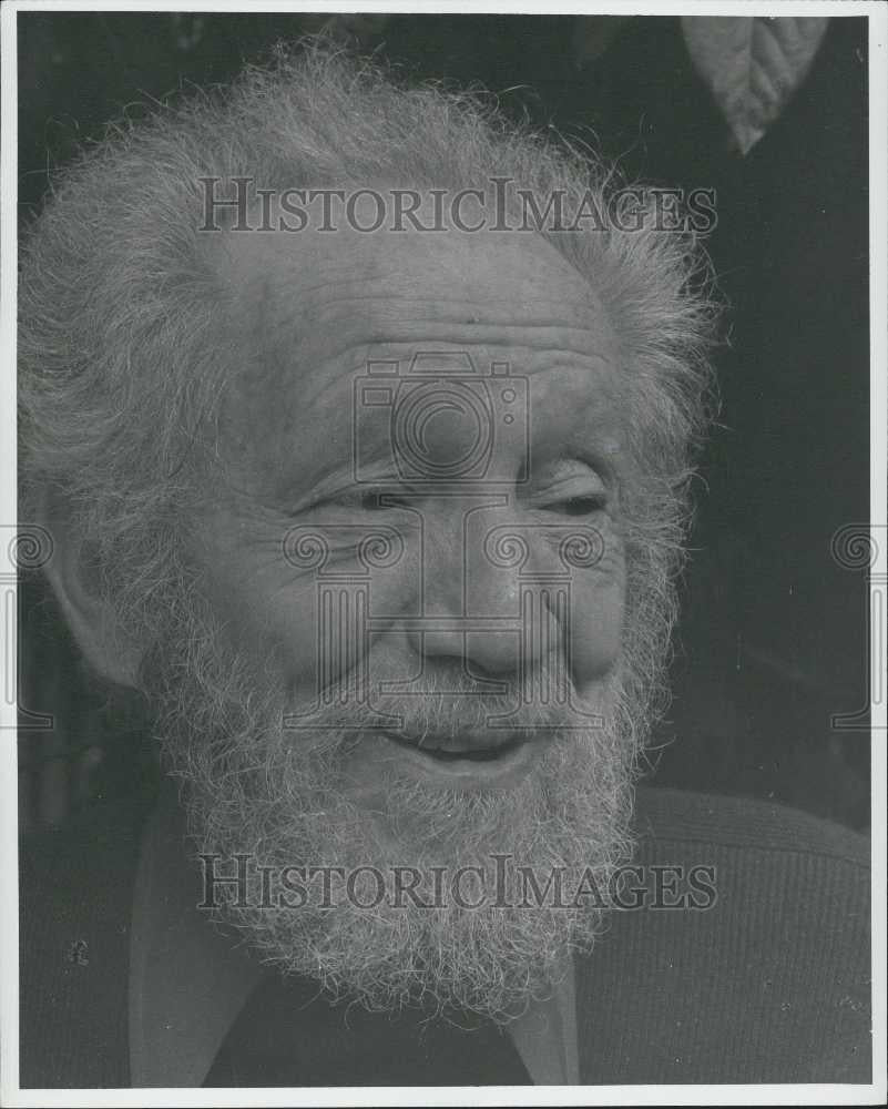 Amareican actor Sam Jaffe Vintage Press Photo Print - Historic Images