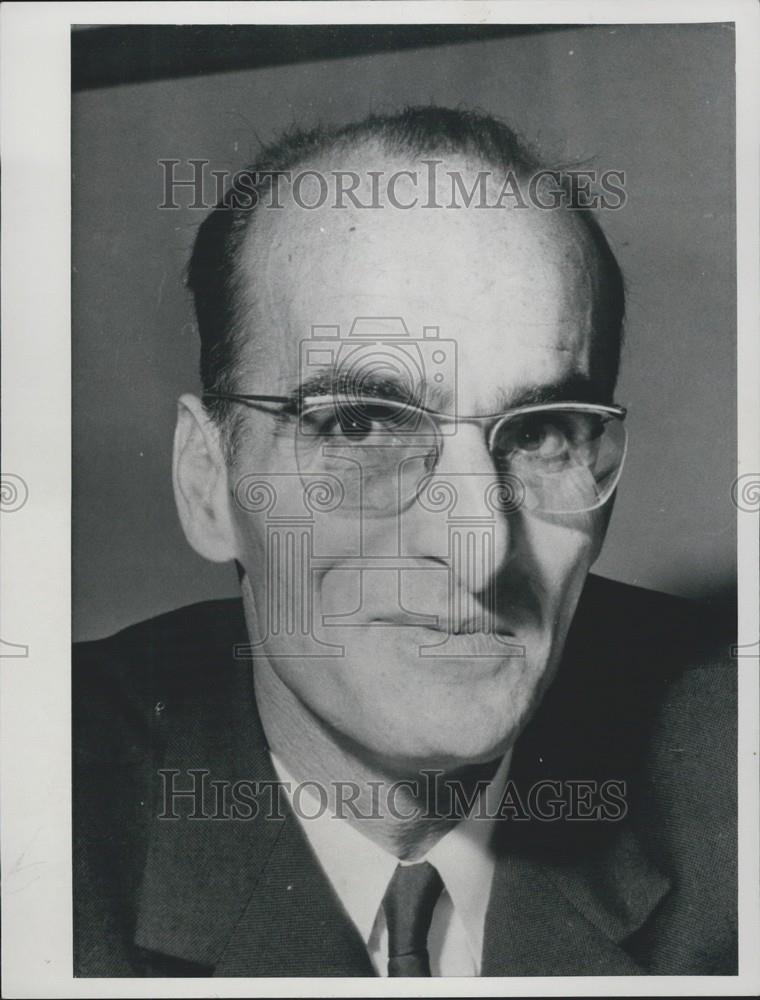 1964 Press Photo Claude Chayet French Charge D'Affaires In Peking ...