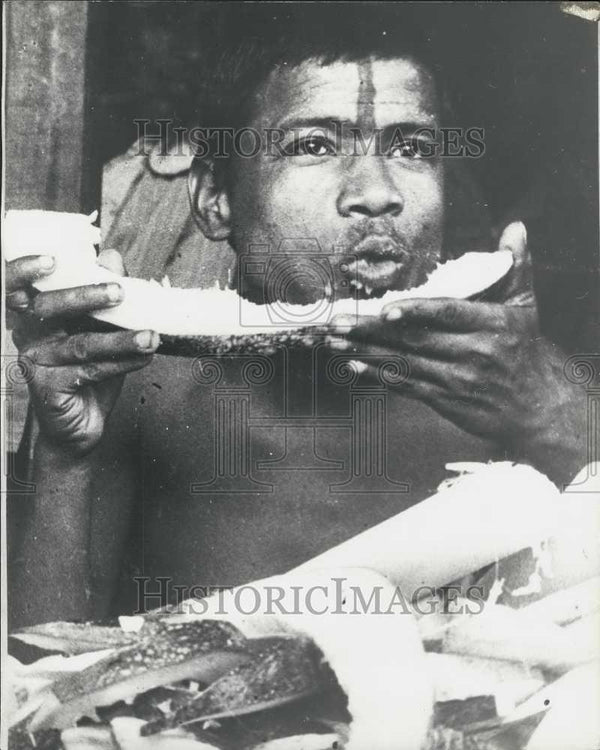 Sukumar Das Has Six Stomach Eat 80 Kgs Each Day Vintage Press Photo ...