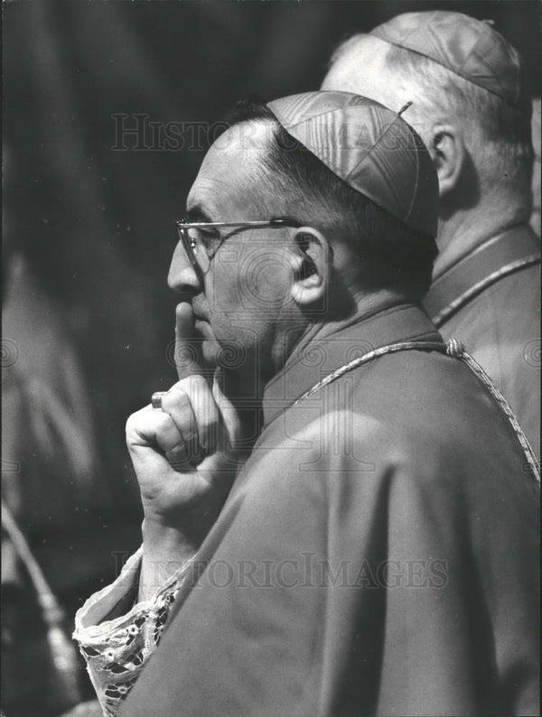 State Secretary Cardinal Jean Villot 1969 Vintage Press Photo Print ...
