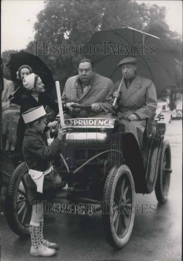 French Comedian Gabriello Caution Crusade 1953 Vintage Press Photo ...