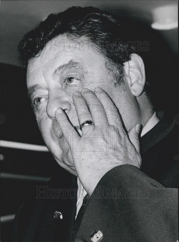 Franz Josef Strauss CSU Chairman 1972 Vintage Press Photo Print ...