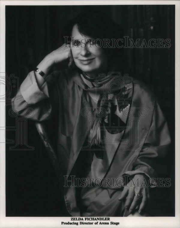 1991 Press Photo Zelda Fichandler Producing Director of Arena Stage ...