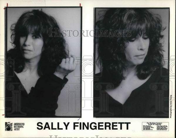 1996 Press Photo Sally Fingerett American Folk Singer Songwriter Music ...