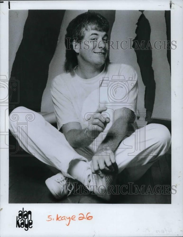 1986 Press Photo Alan Kaye - cvp25901 - Historic Images