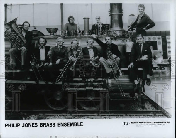 1982 Press Photo Philip Jones Brass Ensemble Jazz Musicians - cvp25136 - Historic Images