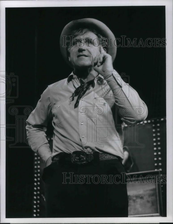 1972 Press Photo James Whitmore in Will Rogers' U. S. A. - 168 - cvp23 ...