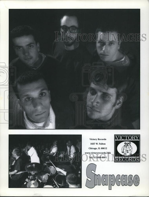1997 Press Photo Snapcase Hardcore Punk Band Daryl Taberski Jon Salemi ...