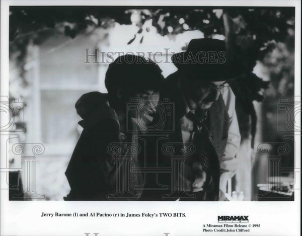 1995 Press Photo Jerry Barone & Al Pacino in Two Bits - cvp23008 ...