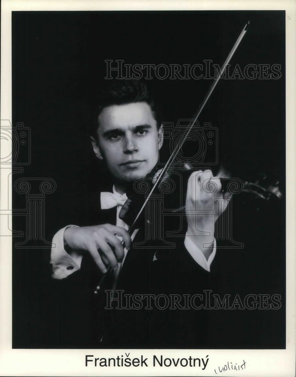 1995 Press Photo Frantisek Novotny Czech Classical Violinist - cvp2430 ...