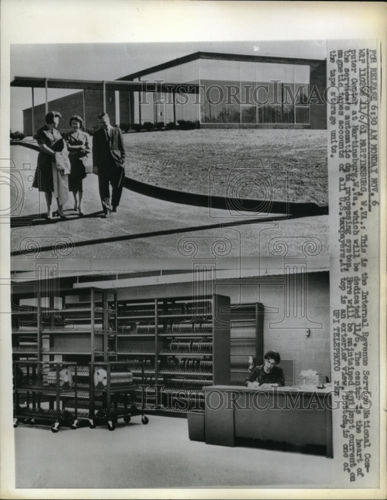 Internal Revenue Service National Computer Center 1961 Vintage Press ...