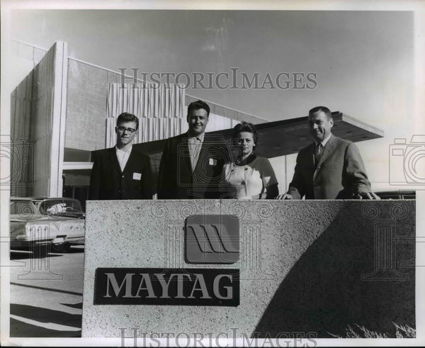 Frank Zellar Maytag Official 1966 Vintage Press Photo Print - Historic ...