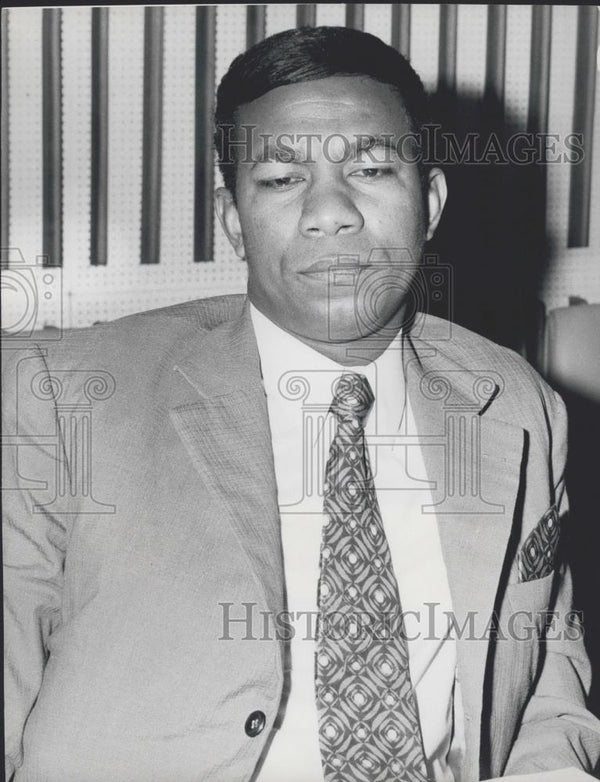 Press Photo Lt. Commander Didier Ratsiraka President of Madagascar ...