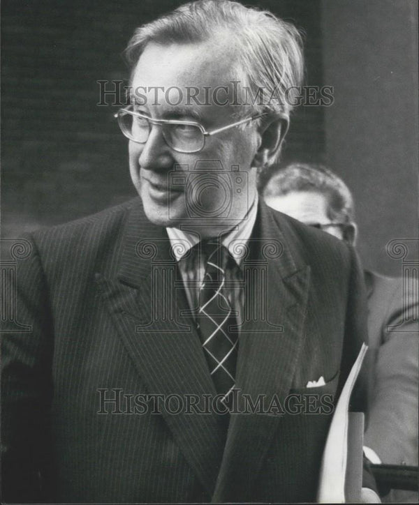 1980 Press Photo Times Editor William Rees-Mogg - Historic Images