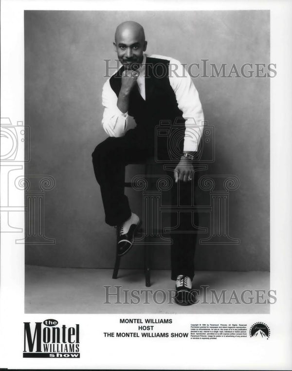 Press Photo Host Montel Williams - cvp22066 - Historic Images