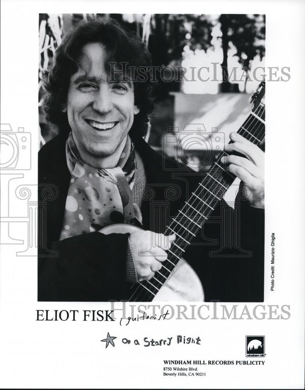 1997 Press Photo Eliot Fisk Guitarist - cvp27229 - Historic Images