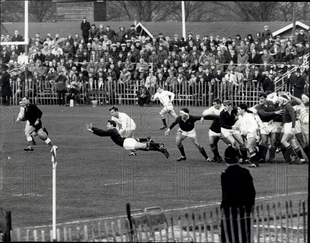 1969 Press Photo Demonstrators fail to Mar Springboks match - Historic ...