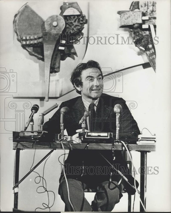 1972 Press Photo Prof. Leon N. Cooper of Brown University Nobel Prize ...