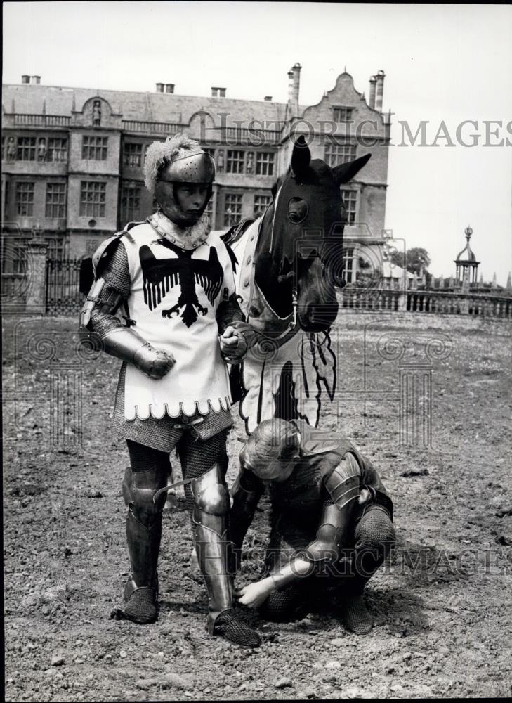 1964 Press Photo Michael Goodbody To Joust With Ralph Cowdy - Historic ...
