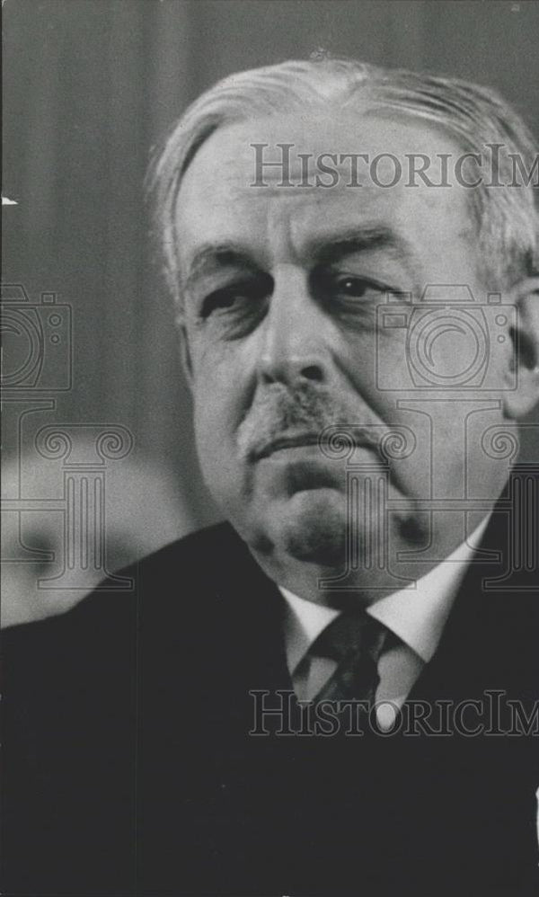 1966 Press Photo Angelo Costa, the Genoa Shipowner - Historic Images