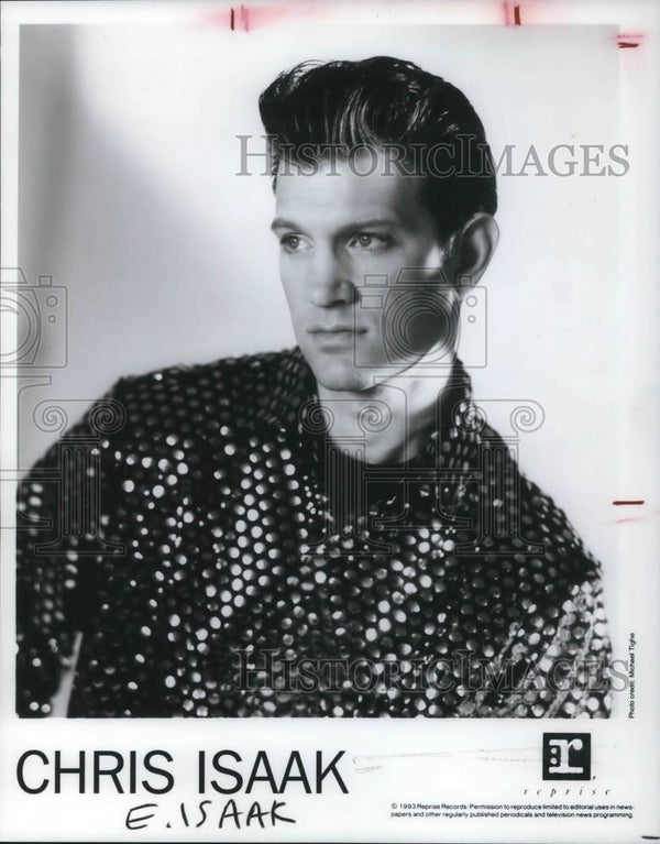 1995 Press Photo Chris Isaak American Rock Singer Songwriter and Music ...