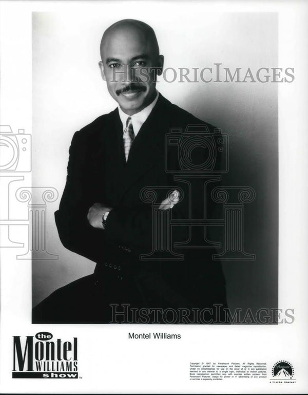 Press Photo Montel Williams - cvp22065 - Historic Images