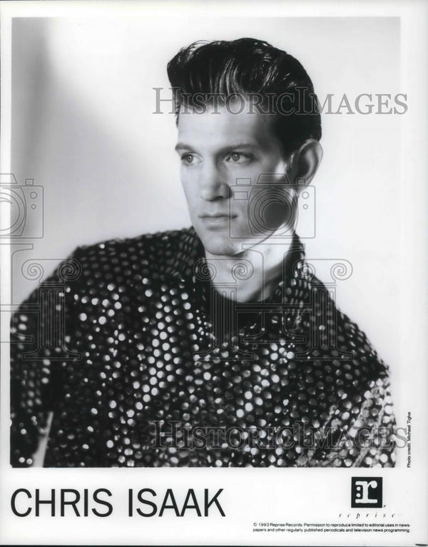 1993 Press Photo Chris Isaak American Rock Singer Songwriter and Music ...