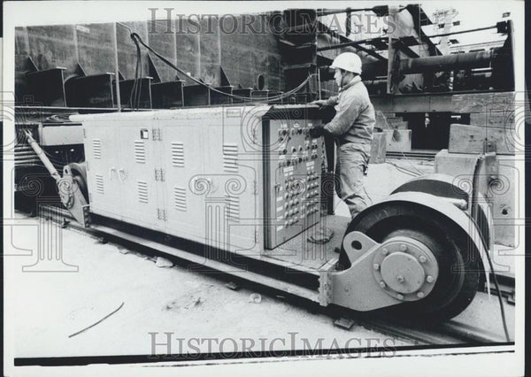 1977 Press Photo Chiba works of Mitsui Engineering & Shipbuilding Co ...