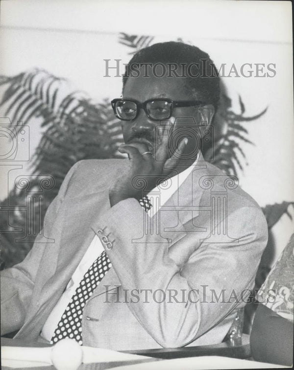 Press Photo Dr. Antonio Agostinho Neto, Head of MPLA, Angola - Historic ...