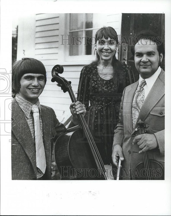 1973 Press Photo Ruth Laredo Pianist Jaime Laredo Voilinist Cleveland ...