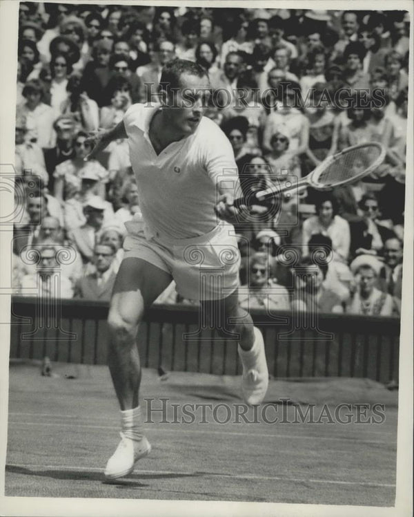 1962 Press Photo Wimbledon Championships,Neal Fraser (Australia ...