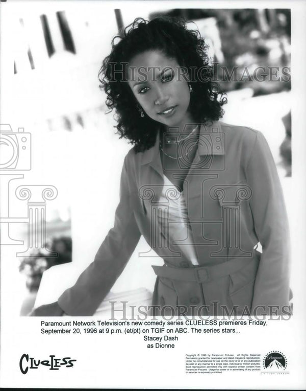 1996 Press Photo Stacey Dash stars as Dionne in Paramount's Clueless ...