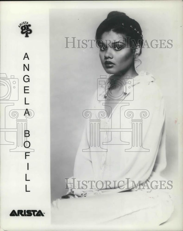 1980 Press Photo Angela Bofill American R&B Jazz Singer Songwriter - c ...