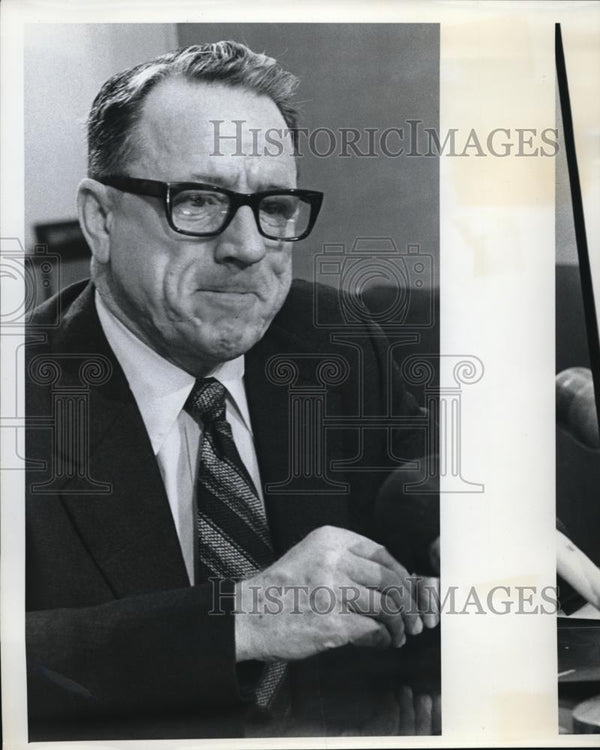 1971 Press Photo Raymond Gauer, National Director of Citizens Decent L ...
