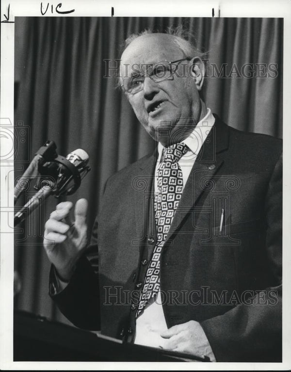 1983 Press Photo Victor Reuther - Historic Images