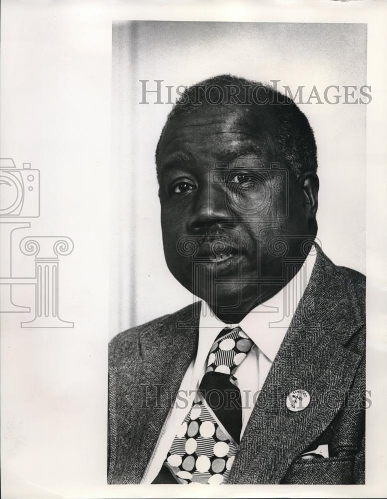 1974 Press Photo Gloster B. Current - ora11833 - Historic Images