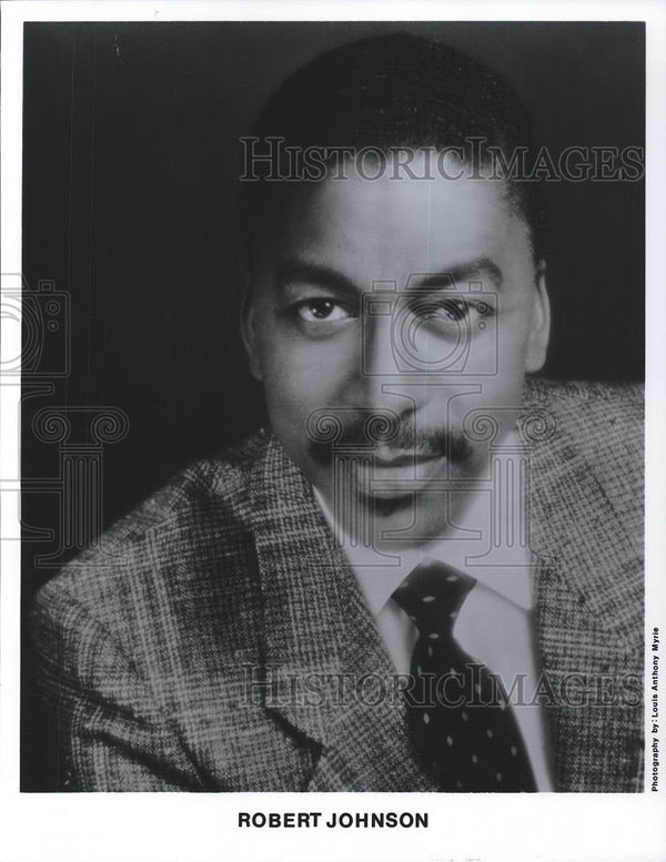 1992 Press Photo Robert Johnson Founder & President Black Entertainmen ...